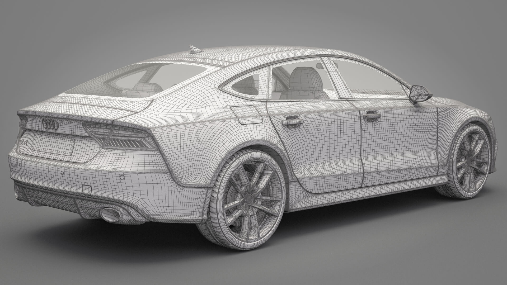Audi RS7 Sportback 2016 - 3D Model by Mavi3D