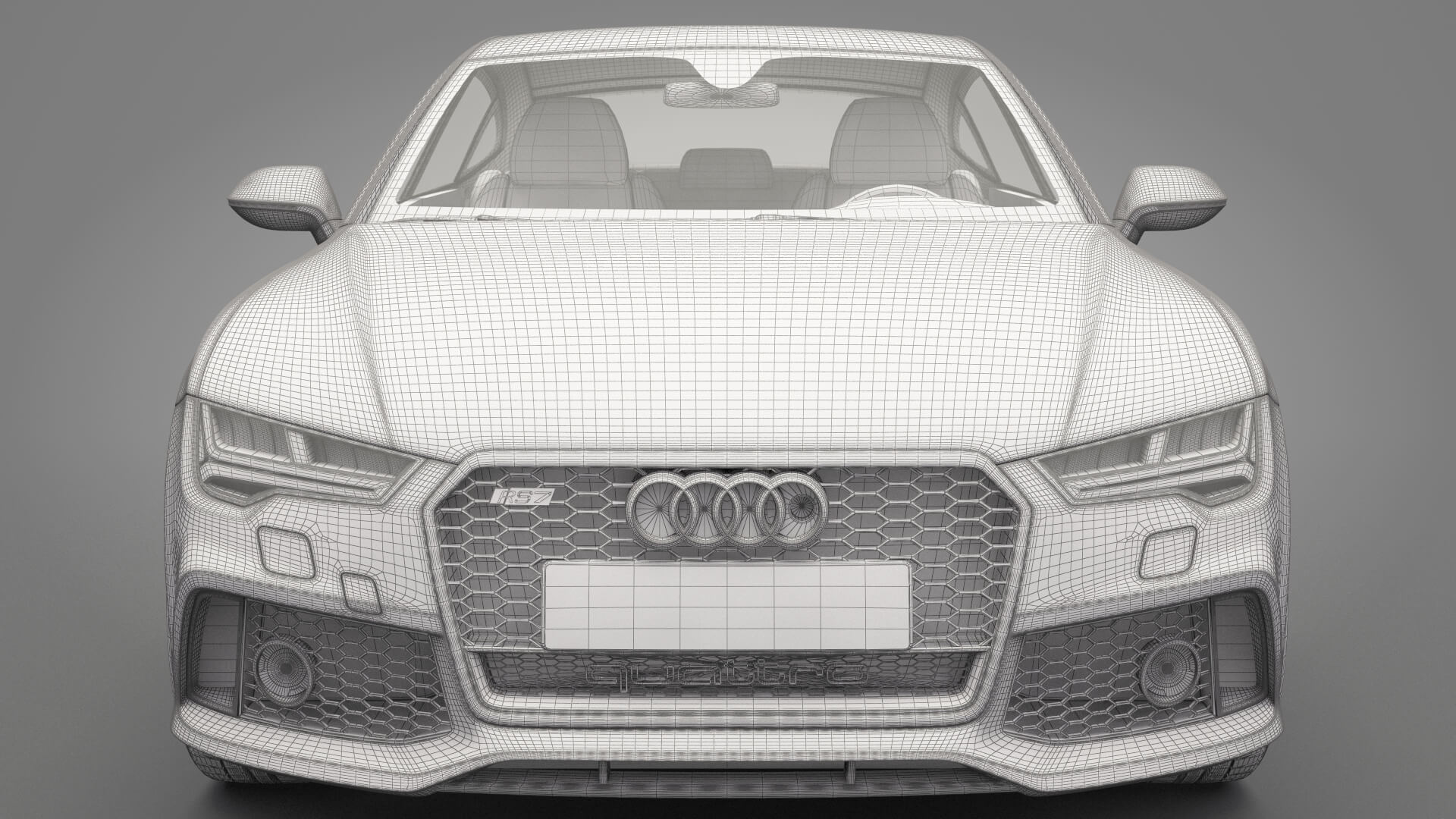 Audi RS7 Sportback 2016 - 3D Model by Mavi3D