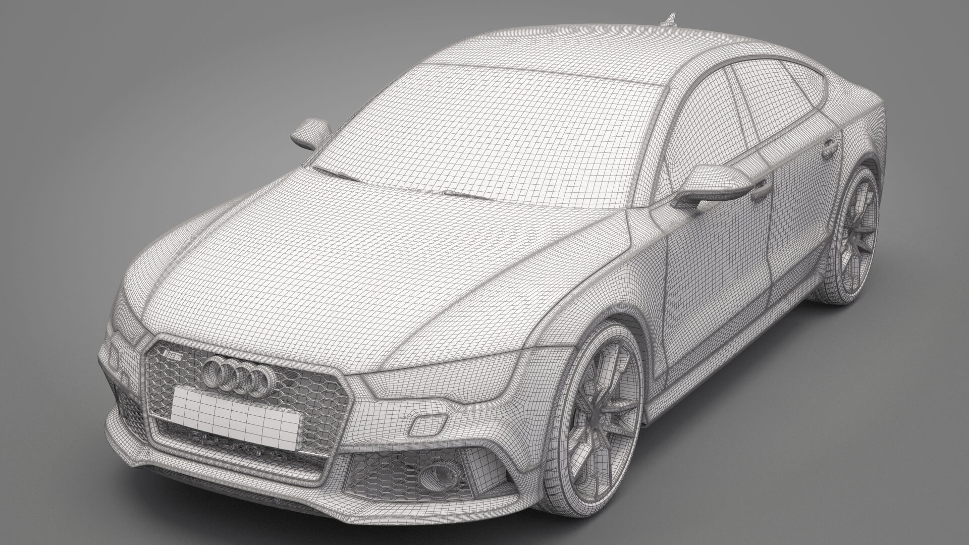 Audi RS7 Sportback 2016 - 3D Model by Mavi3D