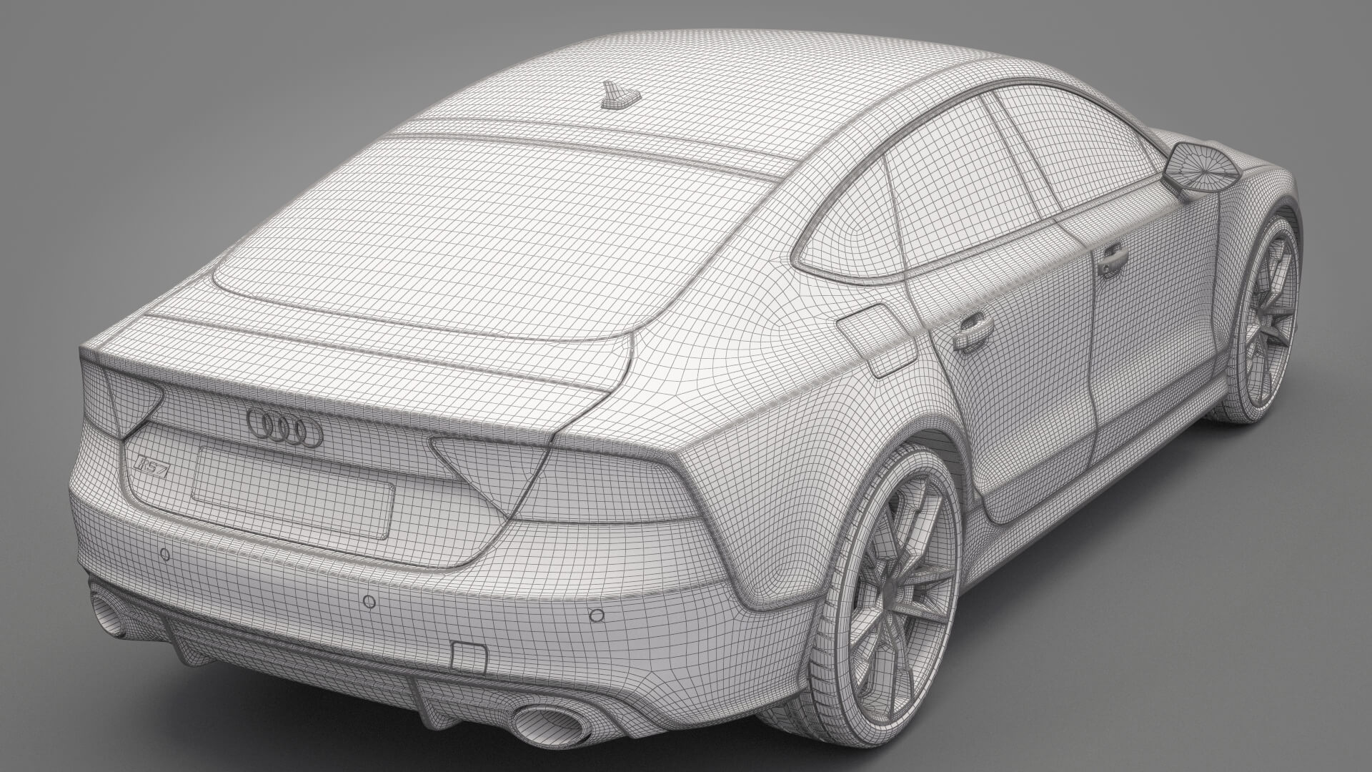 Audi RS7 Sportback 2016 - 3D Model by Mavi3D