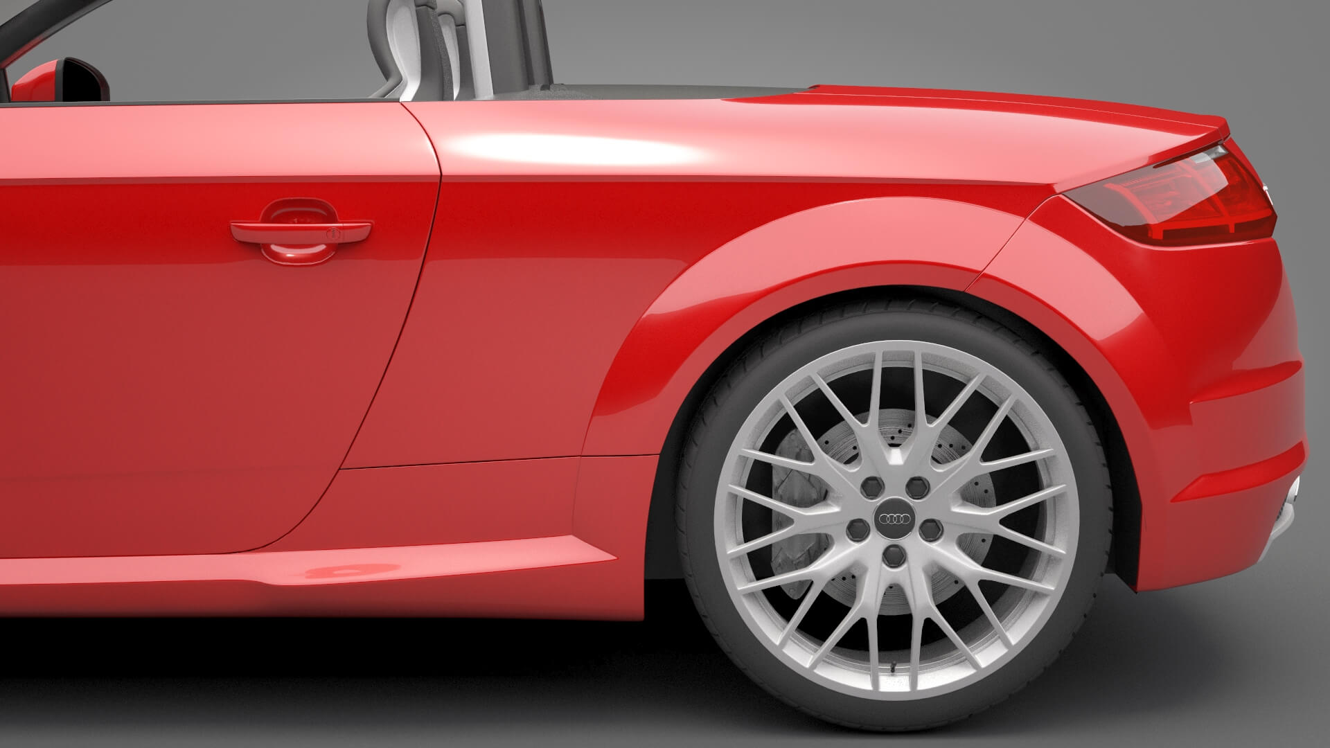 Audi TT Roadster - 3D Model by Mavi3D