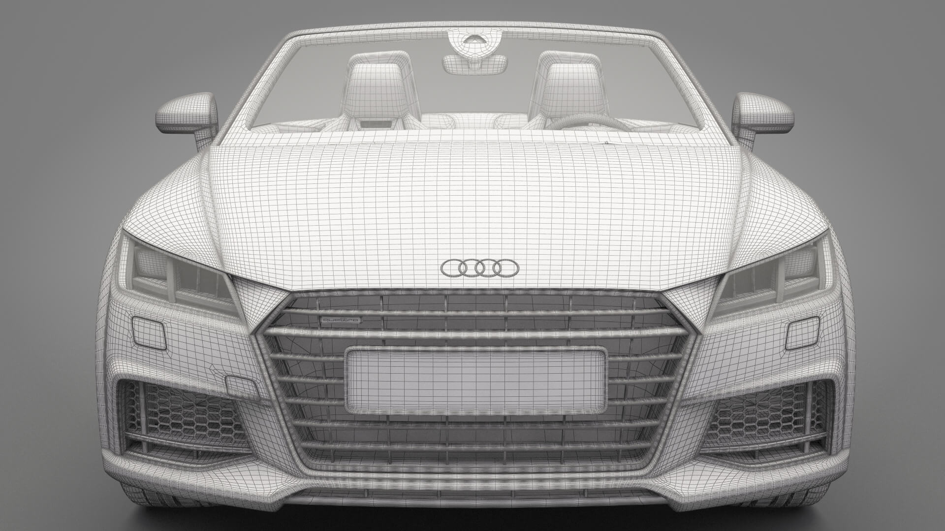 Audi TT Roadster - 3D Model by Mavi3D