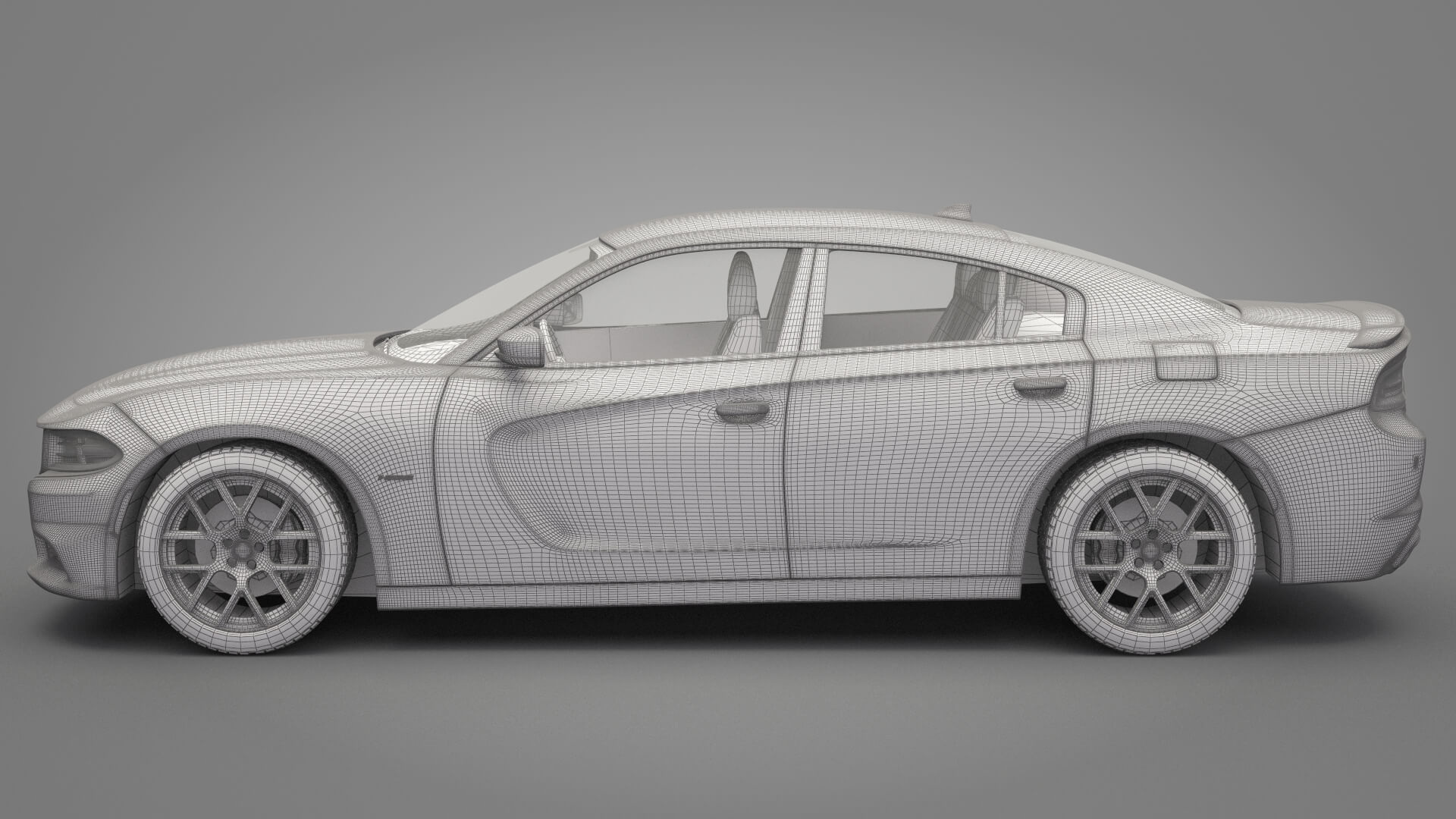 Dodge Charger 2015 - 3D Model by Mavi3D