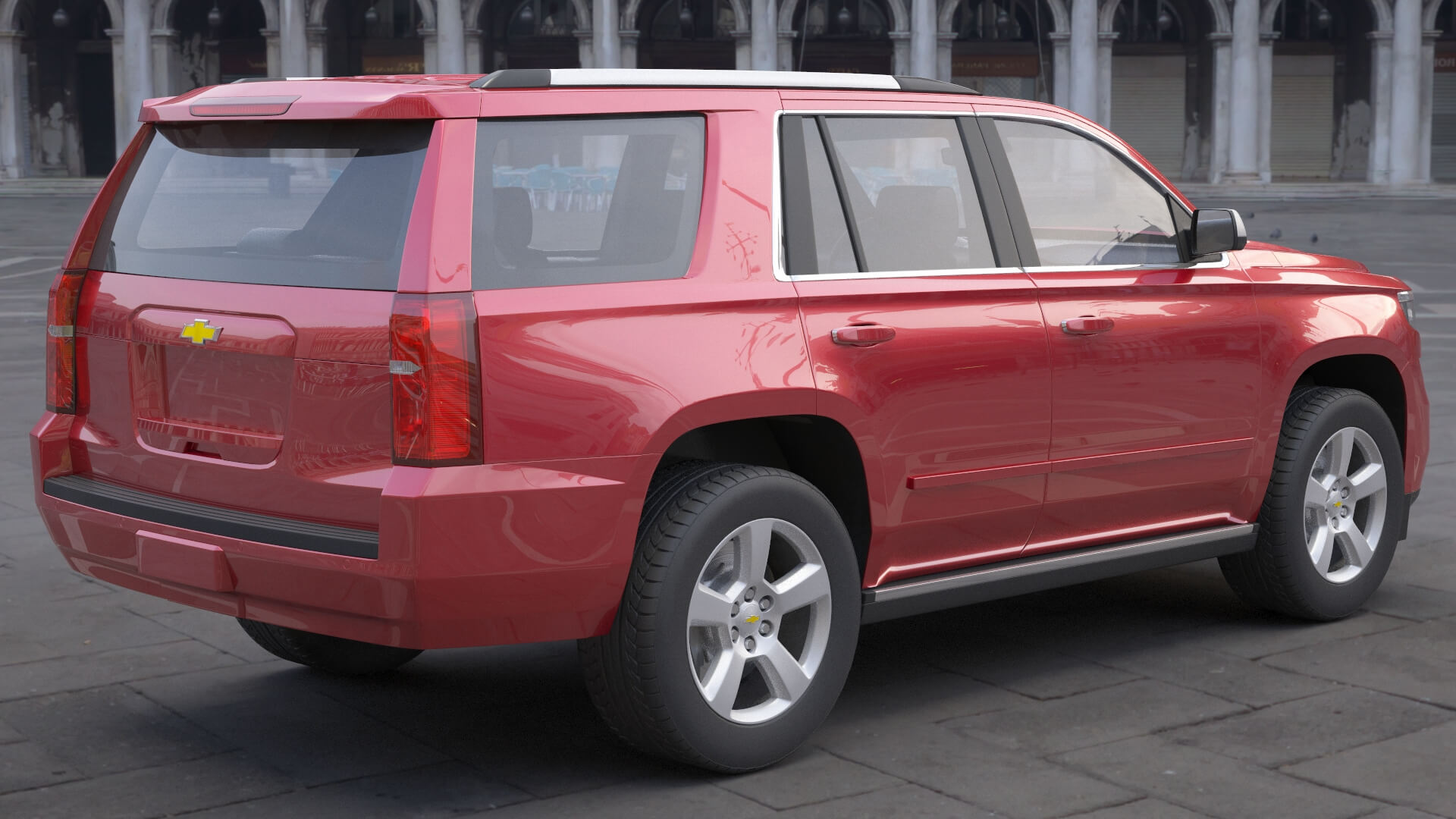 Generic Chevrolet SUV - 3D Model by Mavi3D