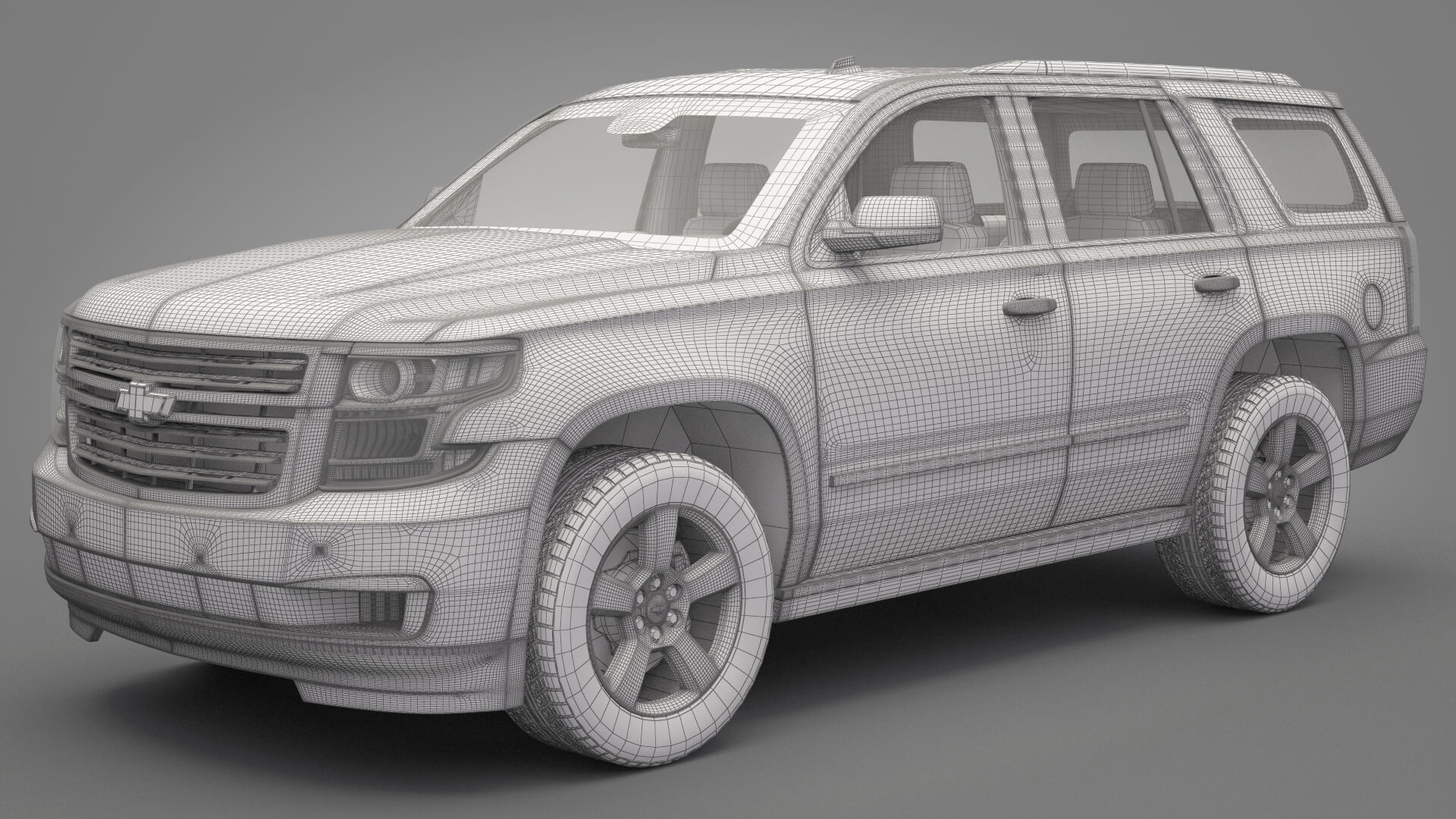 Generic Chevrolet SUV - 3D Model by Mavi3D