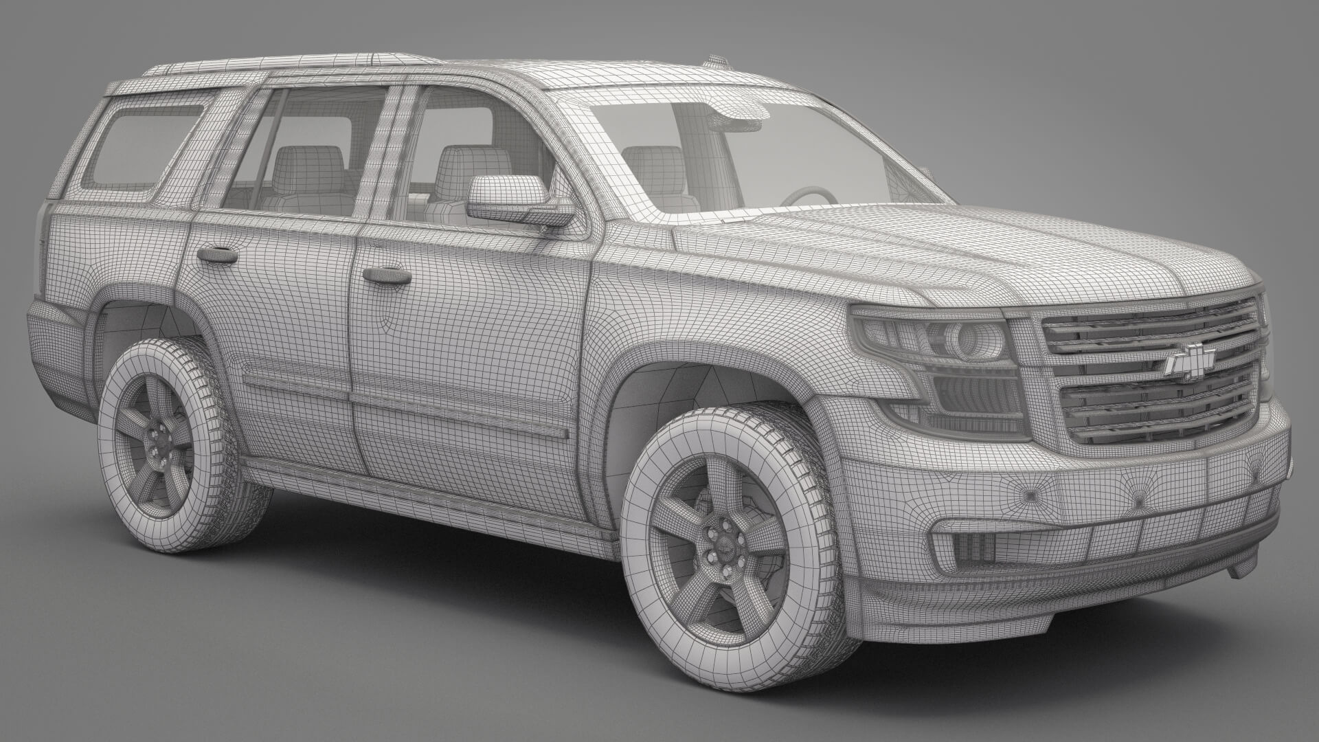 Generic Chevrolet SUV - 3D Model by Mavi3D