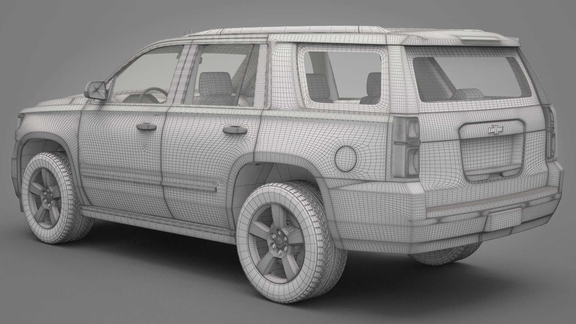 Generic Chevrolet SUV - 3D Model by Mavi3D