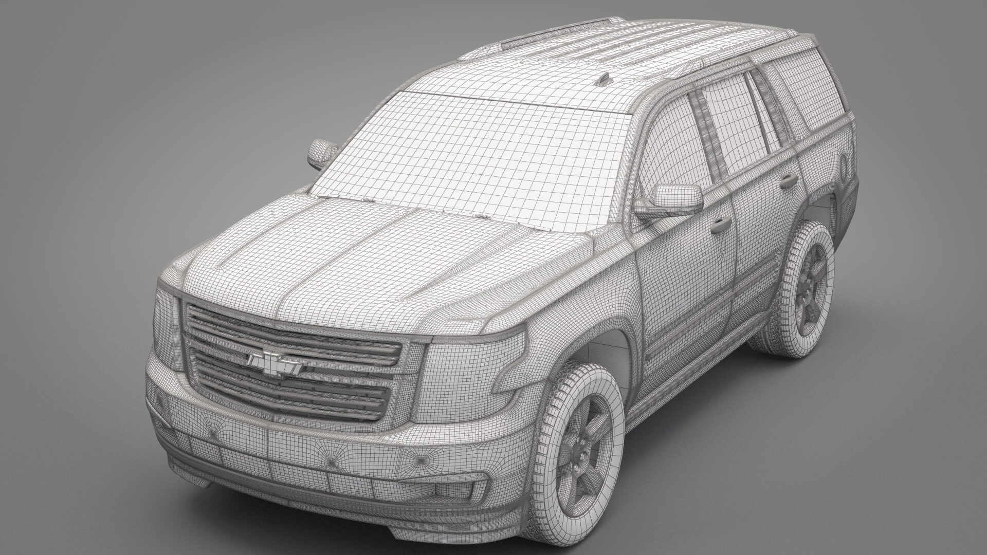 Generic Chevrolet SUV - 3D Model by Mavi3D