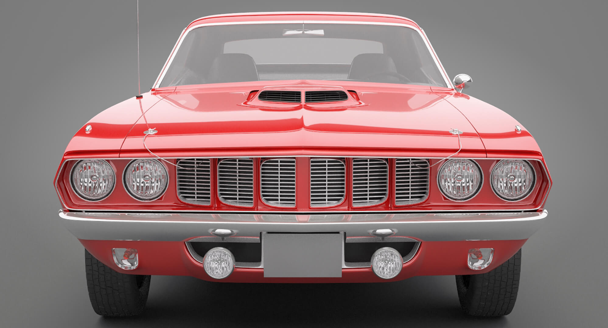 Generic Old Car 01 - 3D Model by Mavi3D