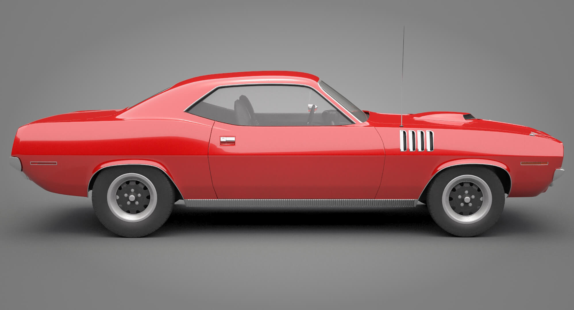 Generic Old Car 01 - 3D Model by Mavi3D