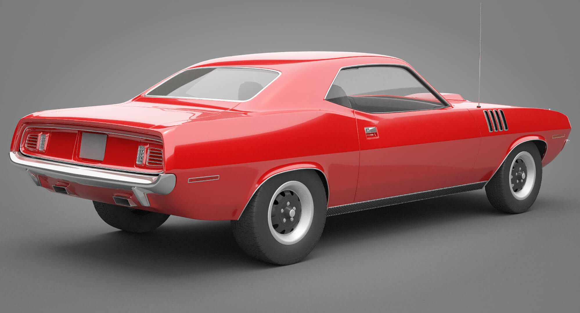 Generic Old Car 01 - 3D Model by Mavi3D