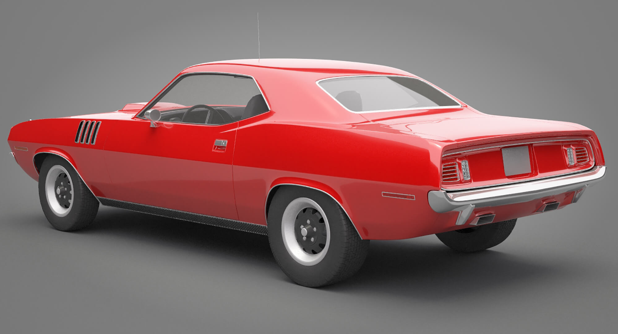 Generic Old Car 01 - 3D Model by Mavi3D