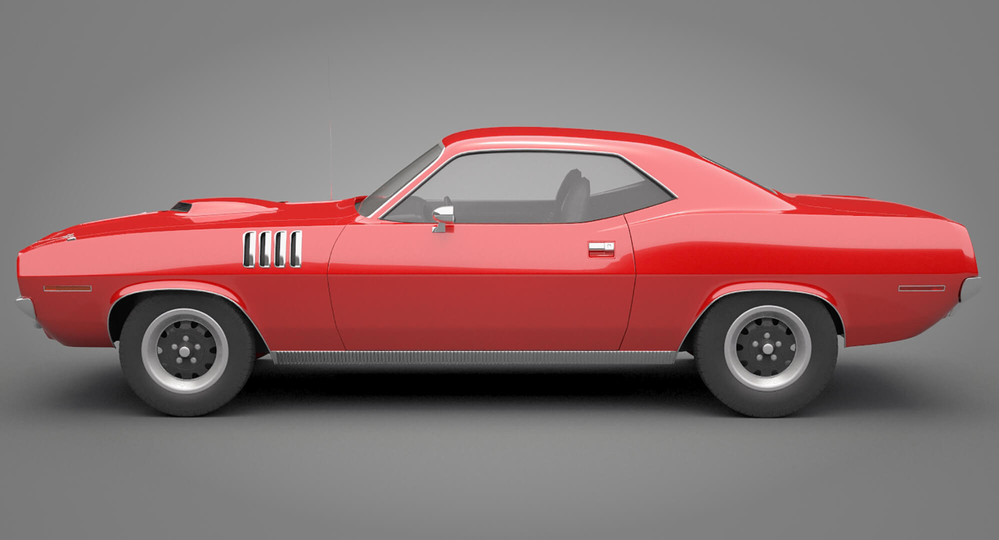 Generic Old Car 01 - 3D Model by Mavi3D