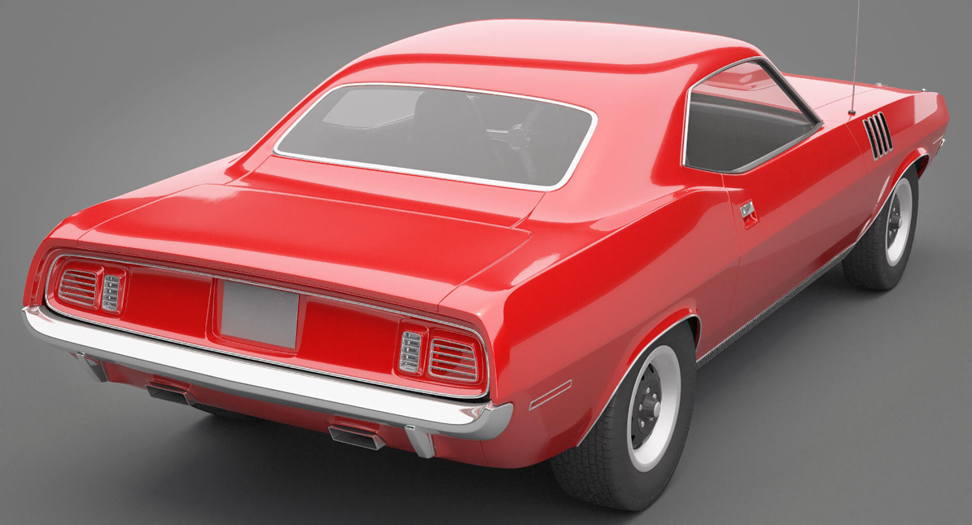 Generic Old Car 01 - 3D Model by Mavi3D