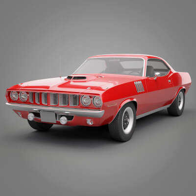 Generic Old Car 01 - 3D Model by Mavi3D