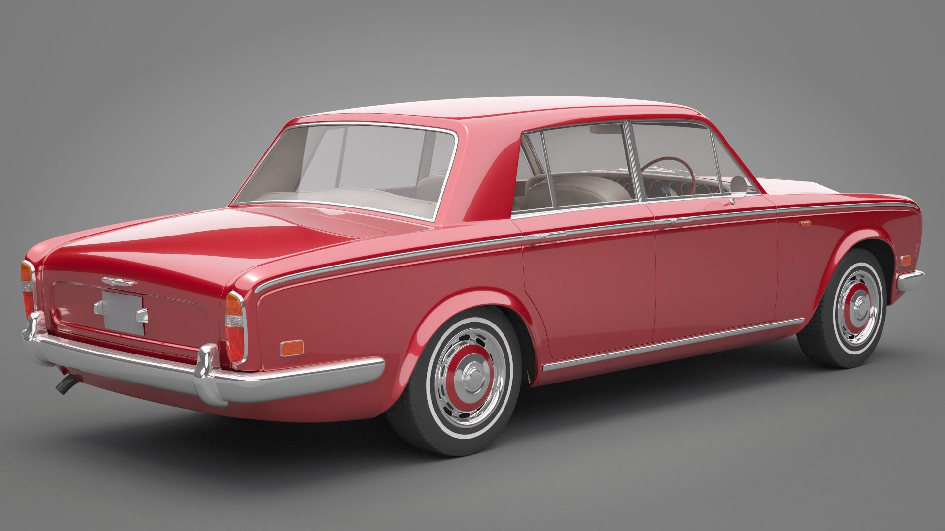 Generic Old Car 02 - 3D Model by Mavi3D