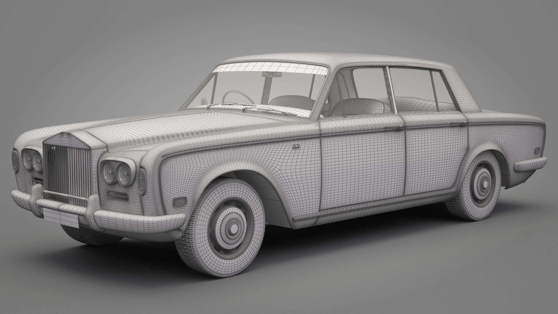 Generic Old Car 02 - 3D Model by Mavi3D