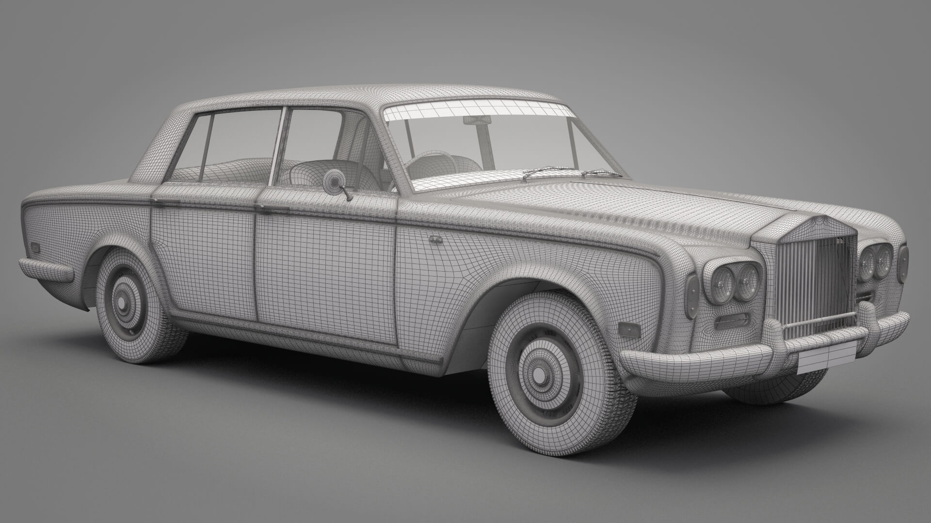 Generic Old Car 02 - 3D Model by Mavi3D