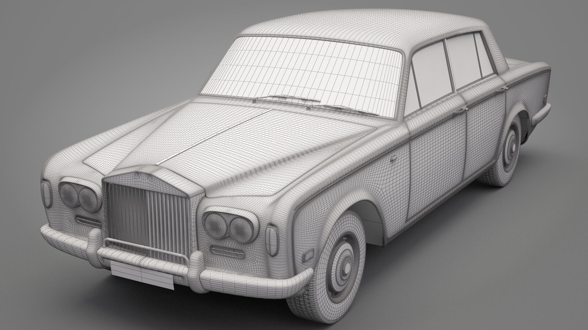 Generic Old Car 02 - 3D Model by Mavi3D