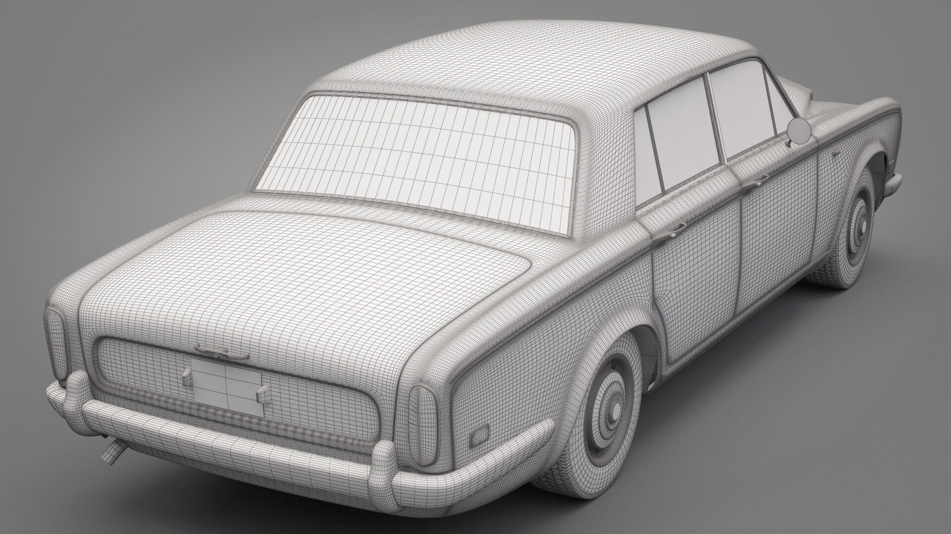 Generic Old Car 02 - 3D Model by Mavi3D