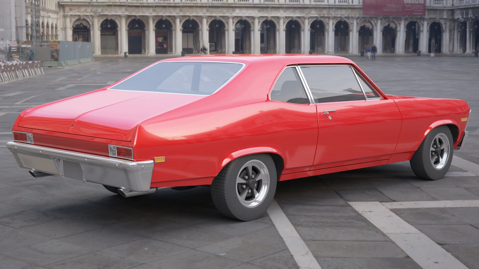 Generic Old Car 04 - Free 3D Model by Mavi3D