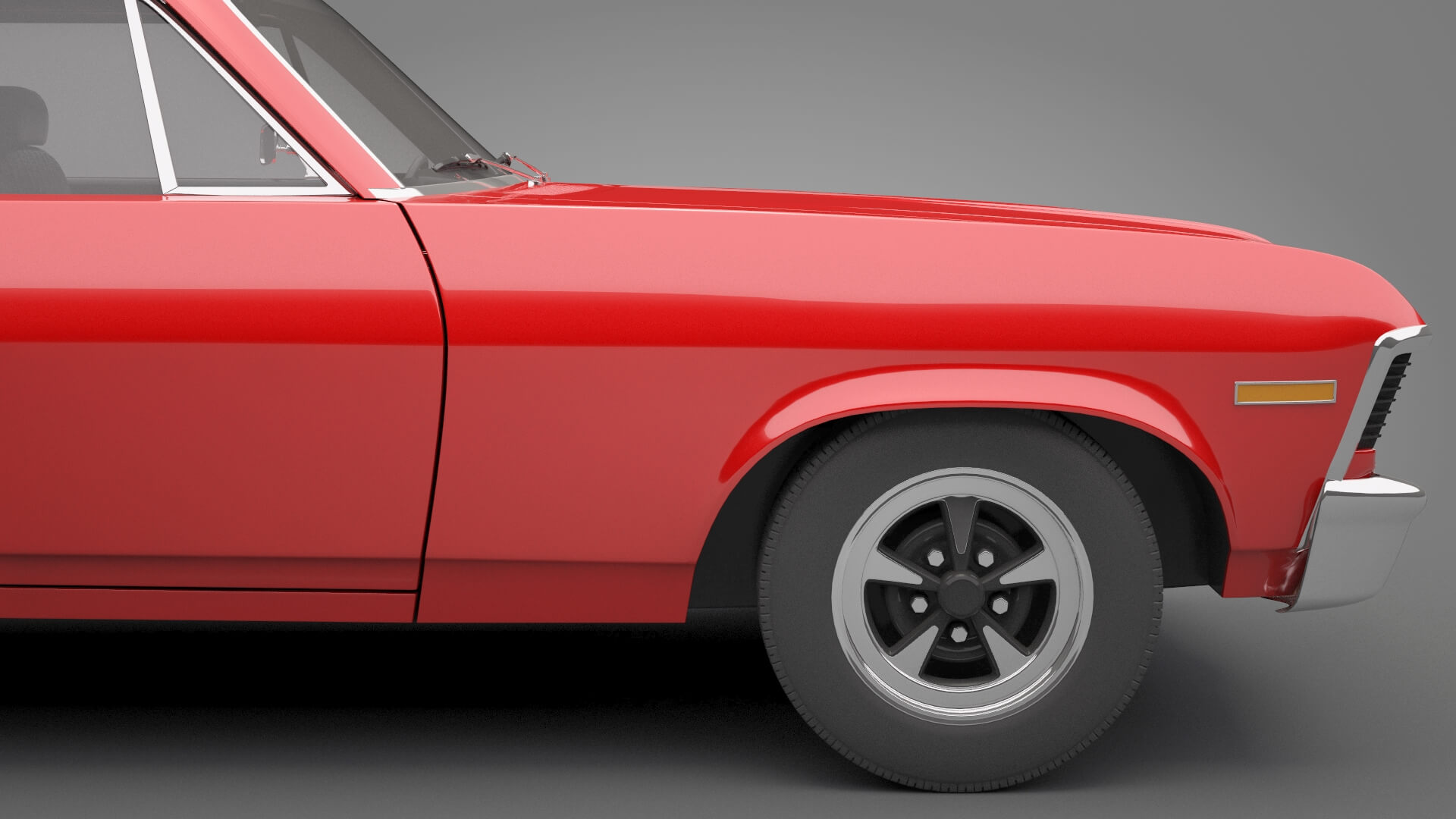 Generic Old Car 04 - Free 3D Model by Mavi3D