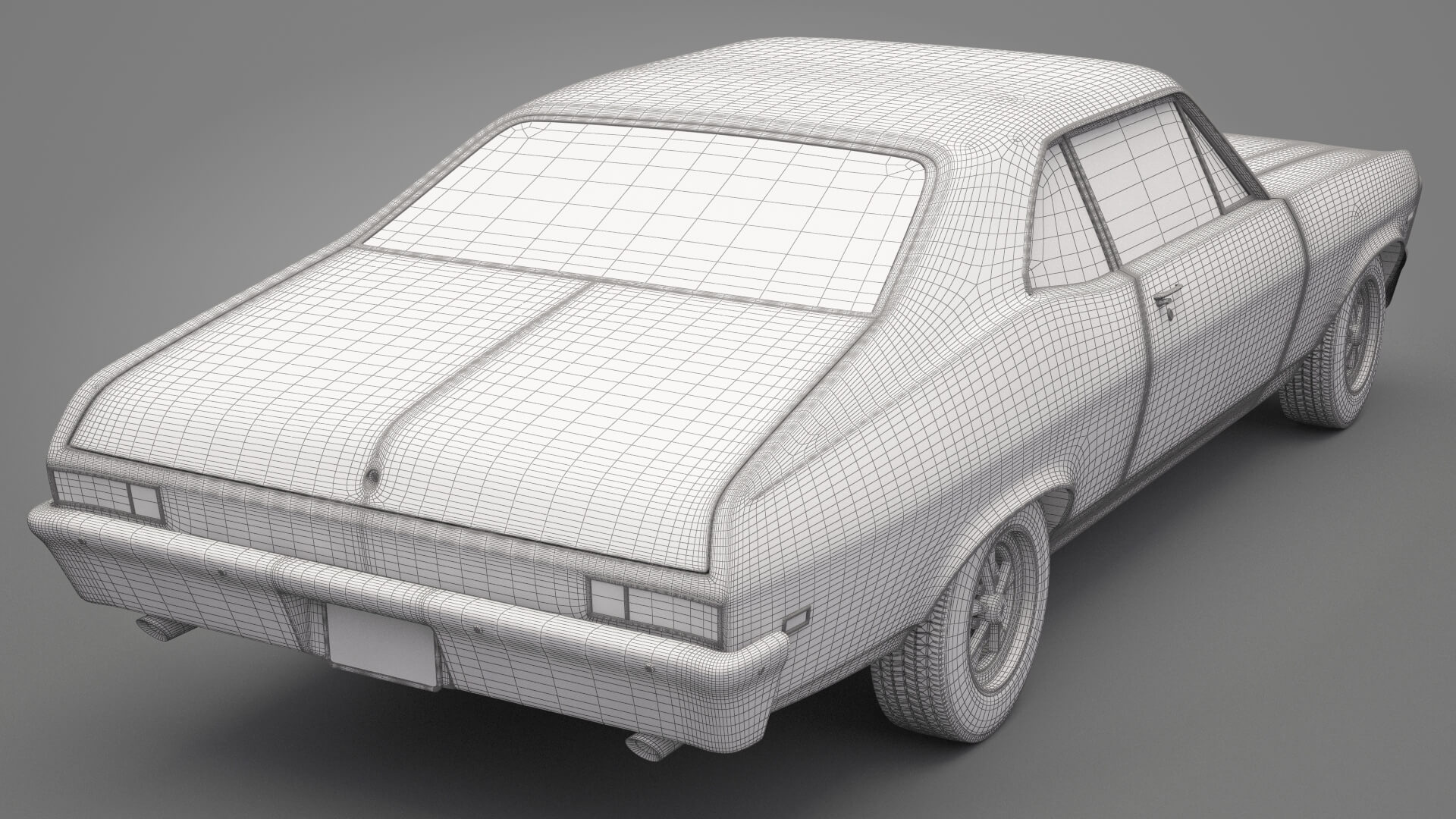 Generic Old Car 04 - Free 3D Model by Mavi3D