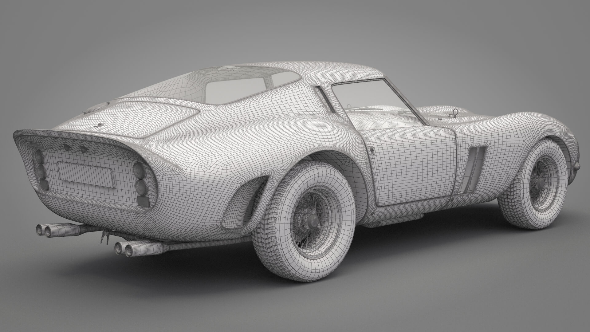 Generic Old Car 05 - 3D Model by Mavi3D