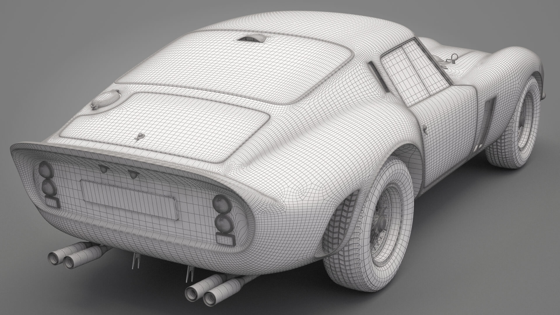 Generic Old Car 05 - 3D Model by Mavi3D