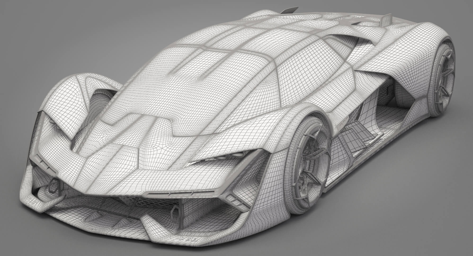 Generic Sports Car 01 - 3D Model by Mavi3D