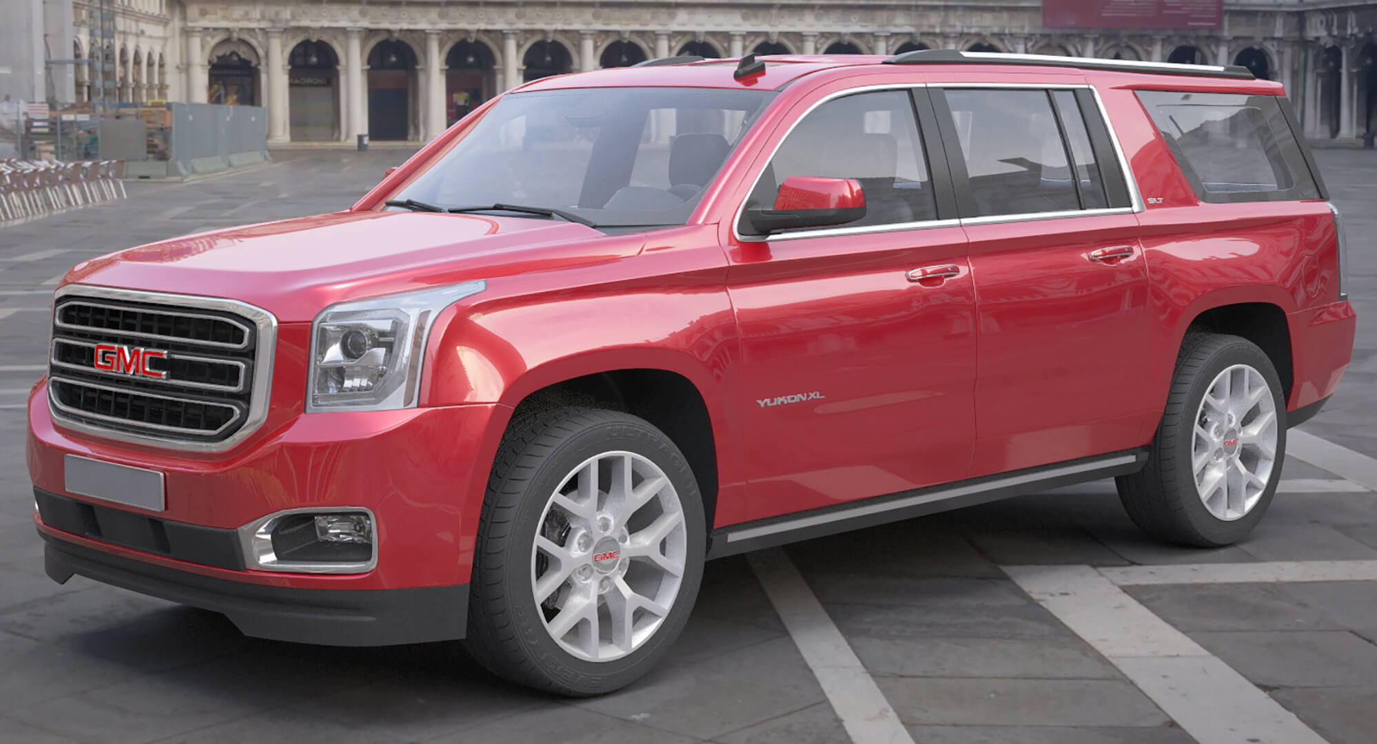 GMC Yukon 2014 - 3D Model by Mavi3D