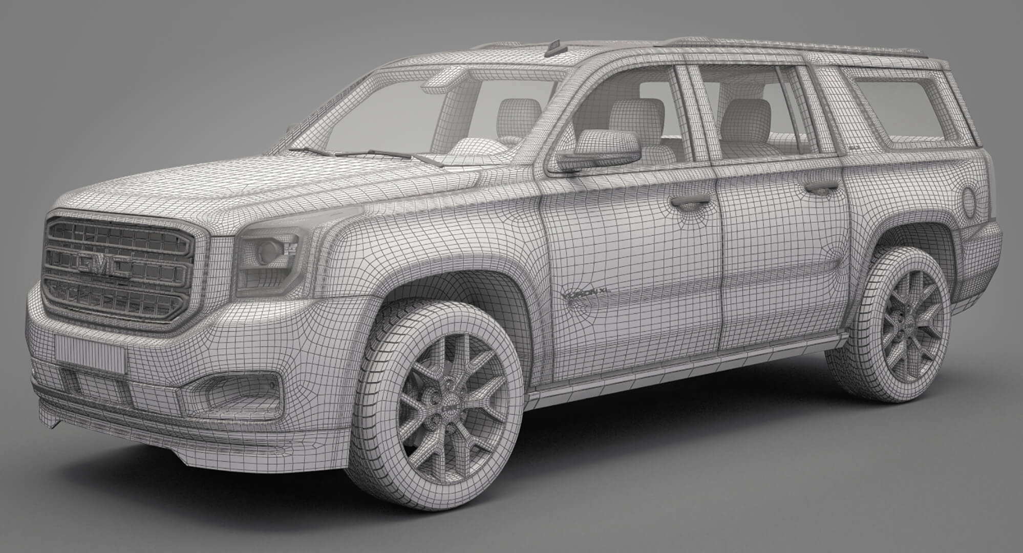 GMC Yukon 2014 - 3D Model by Mavi3D