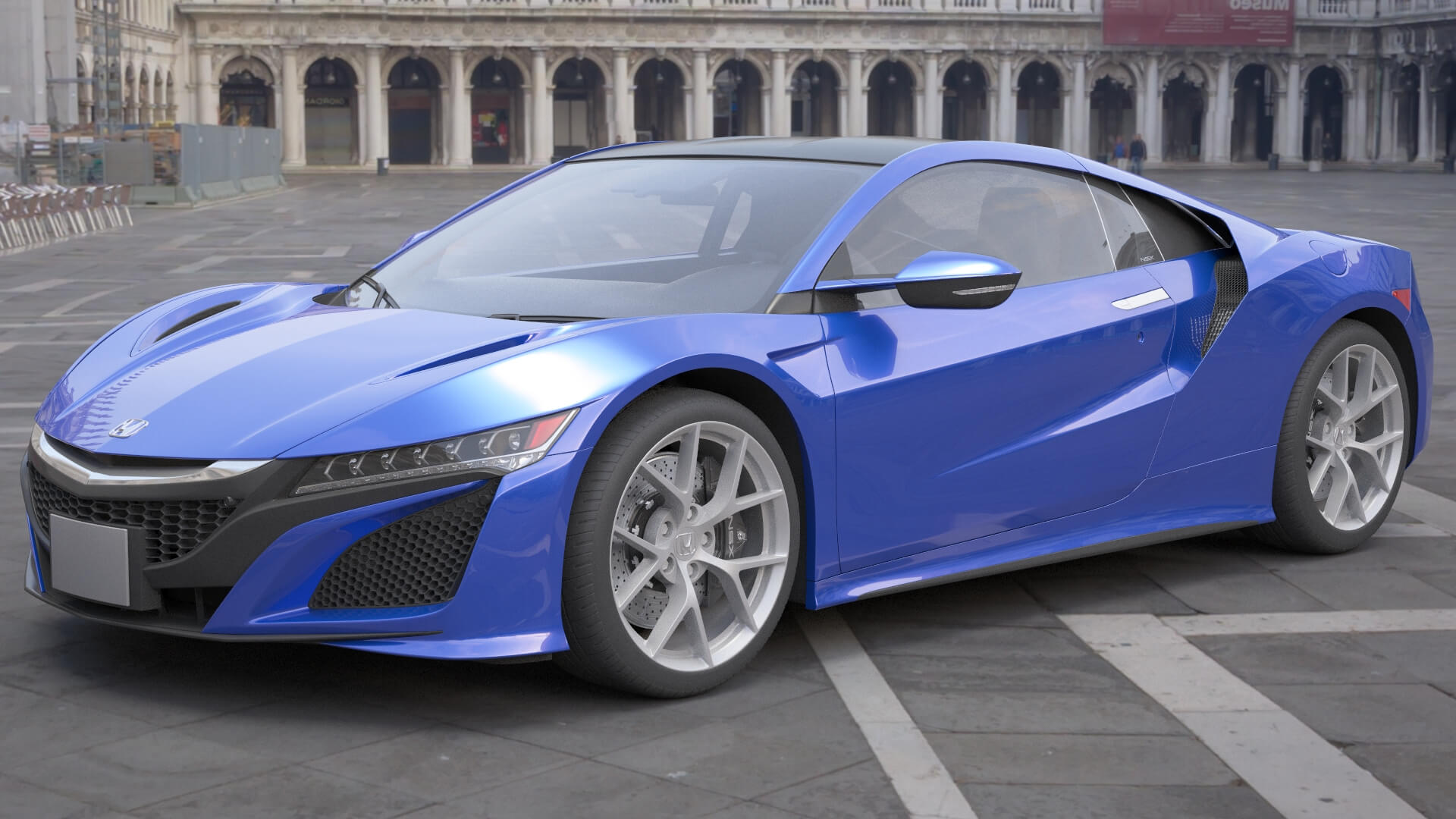Honda NSX 2017 - 3D Model by Mavi3D