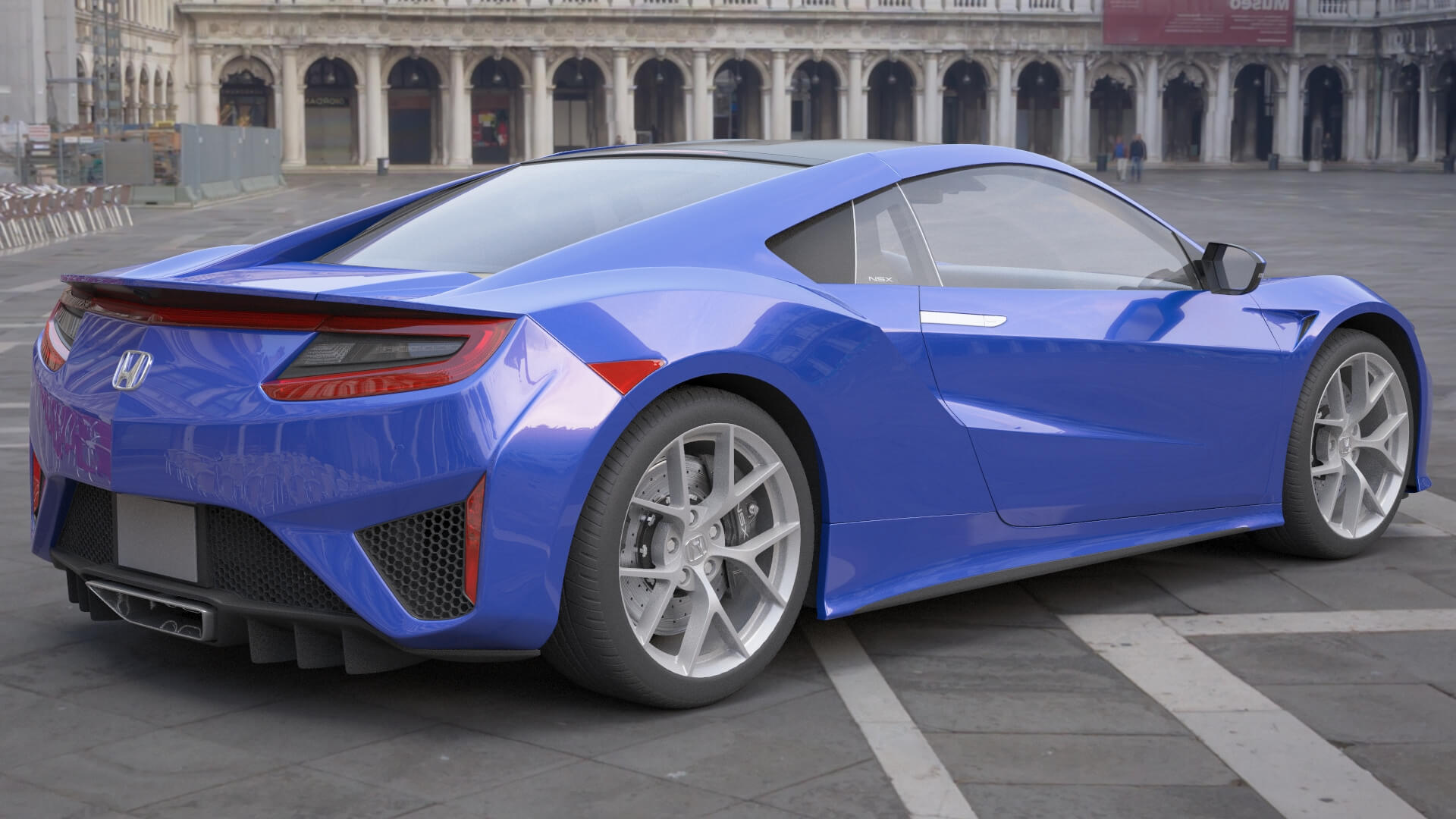 Honda NSX 2017 - 3D Model by Mavi3D