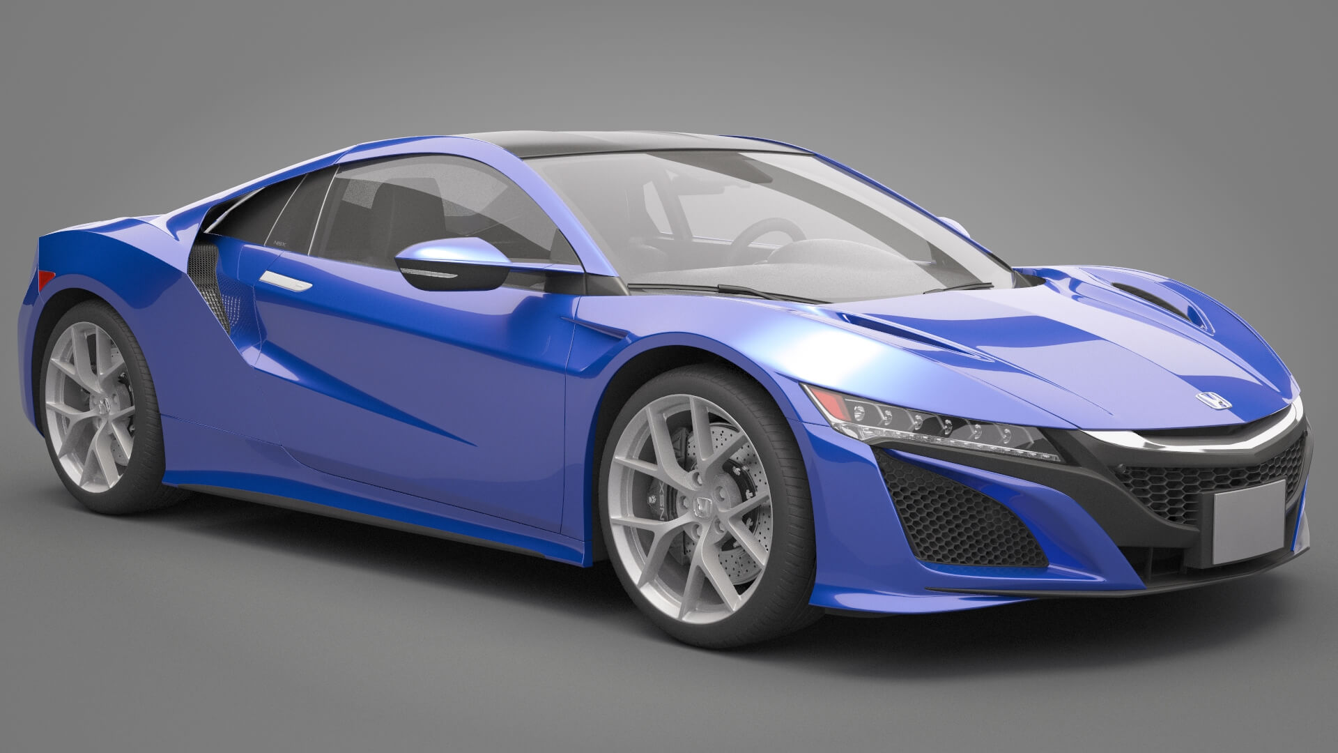 Honda NSX 2017 - 3D Model by Mavi3D