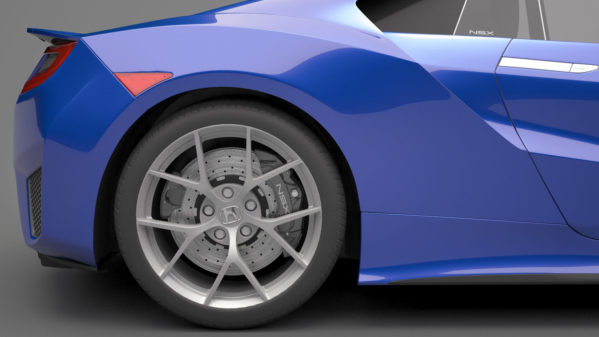 Honda NSX 2017 - 3D Model by Mavi3D