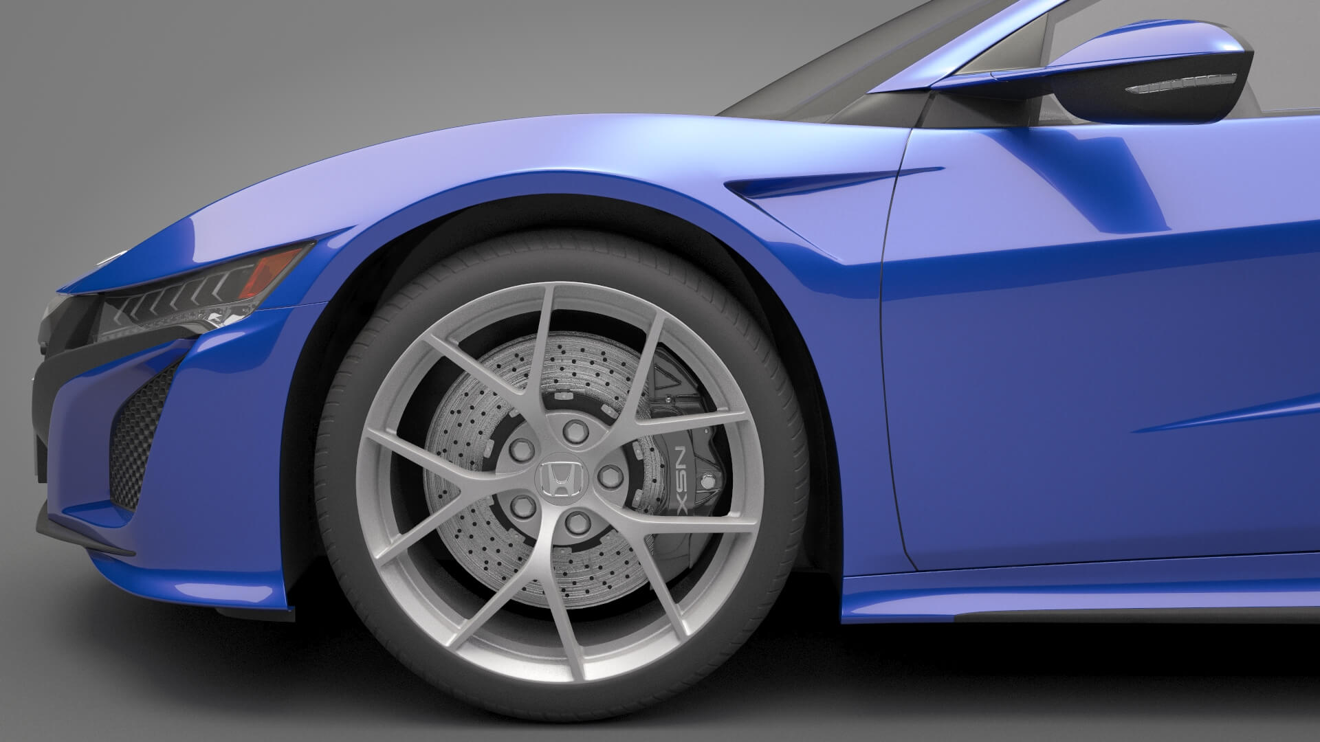 Honda NSX 2017 - 3D Model by Mavi3D