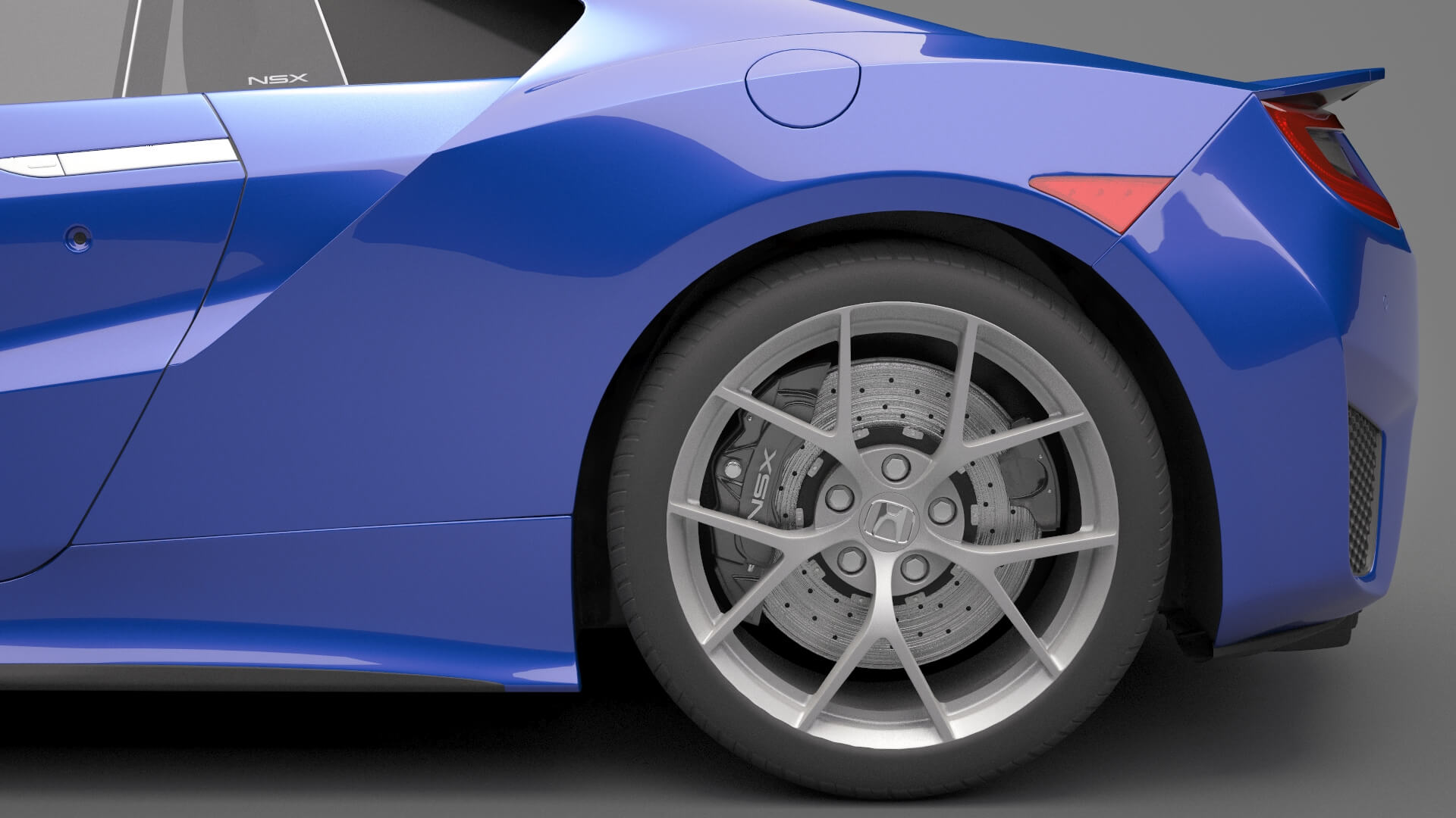 Honda NSX 2017 - 3D Model by Mavi3D