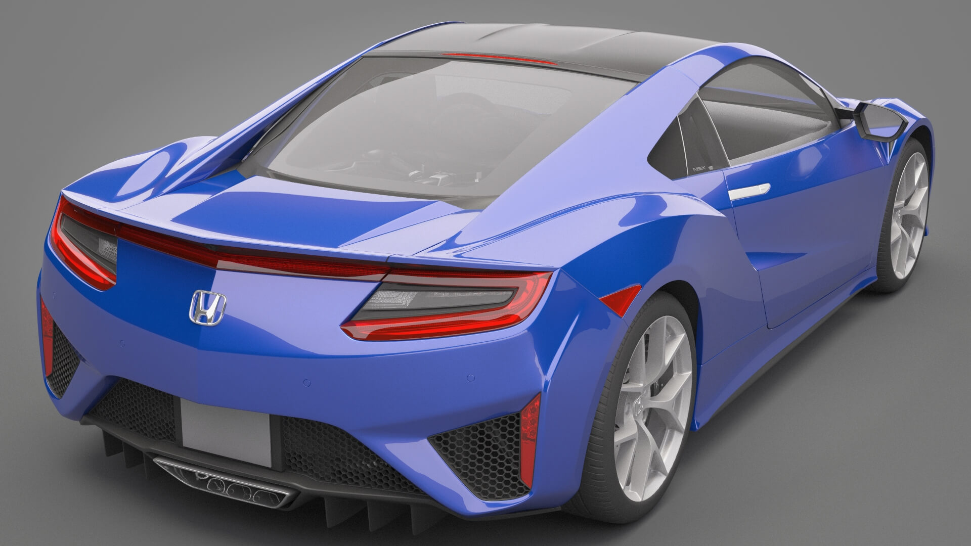 Honda NSX 2017 - 3D Model by Mavi3D