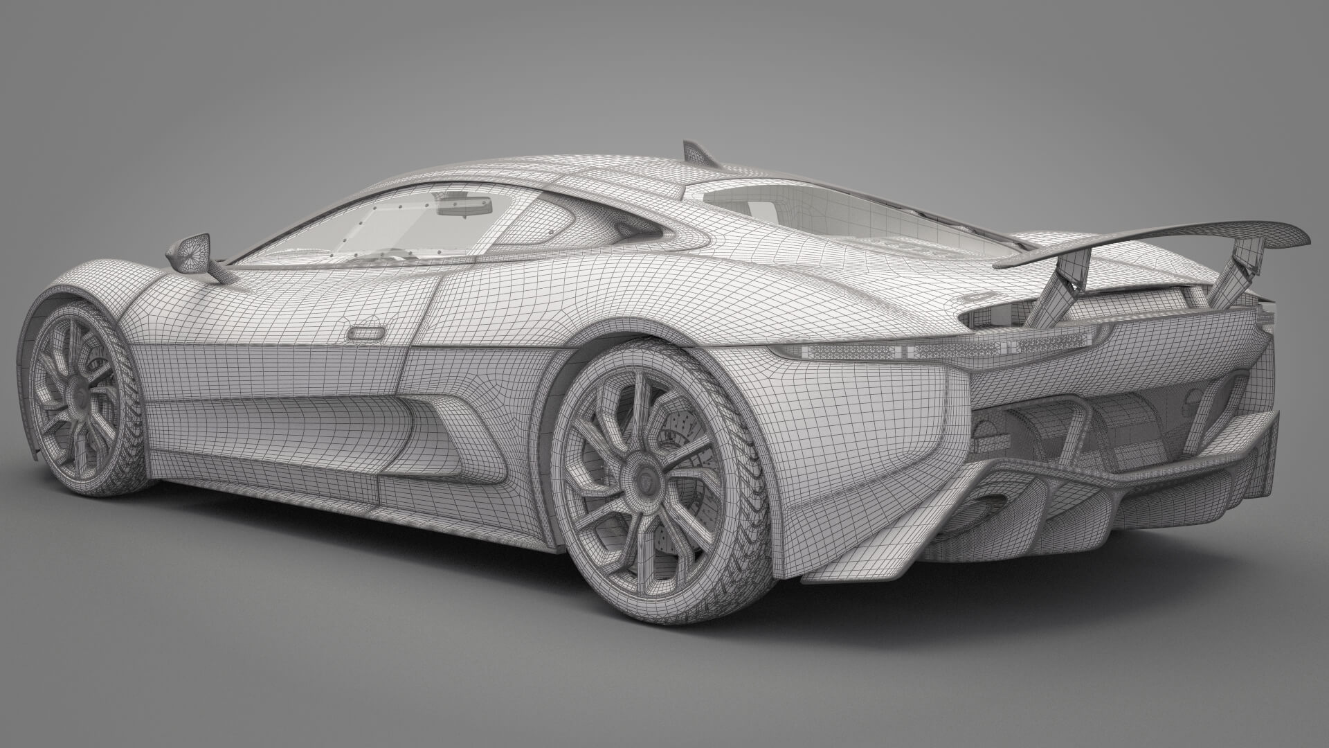 Jaguar C-X75 3D Model by Mavi3D