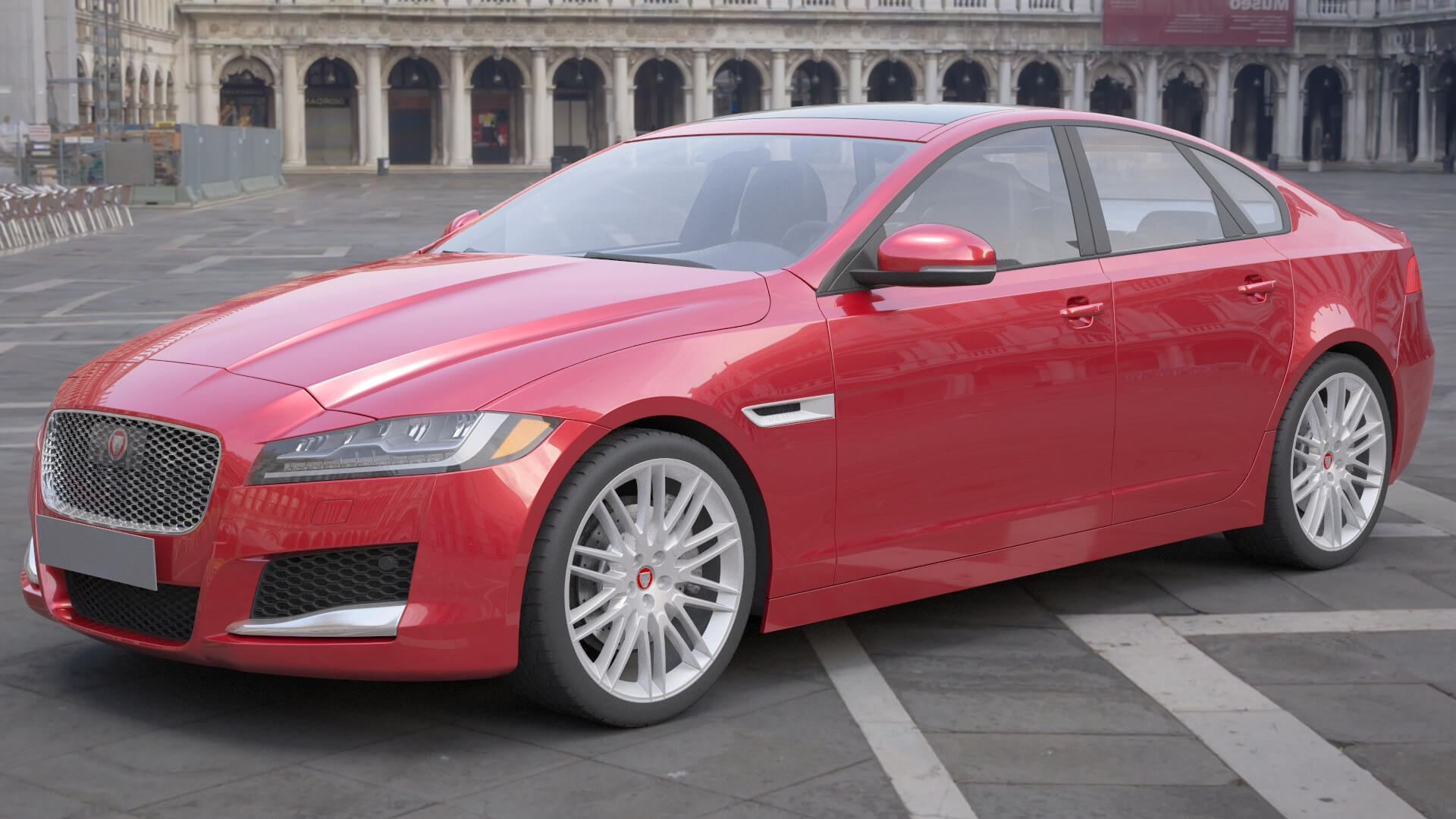 Jaguar XF 2016 - 3D Model by Mavi3D