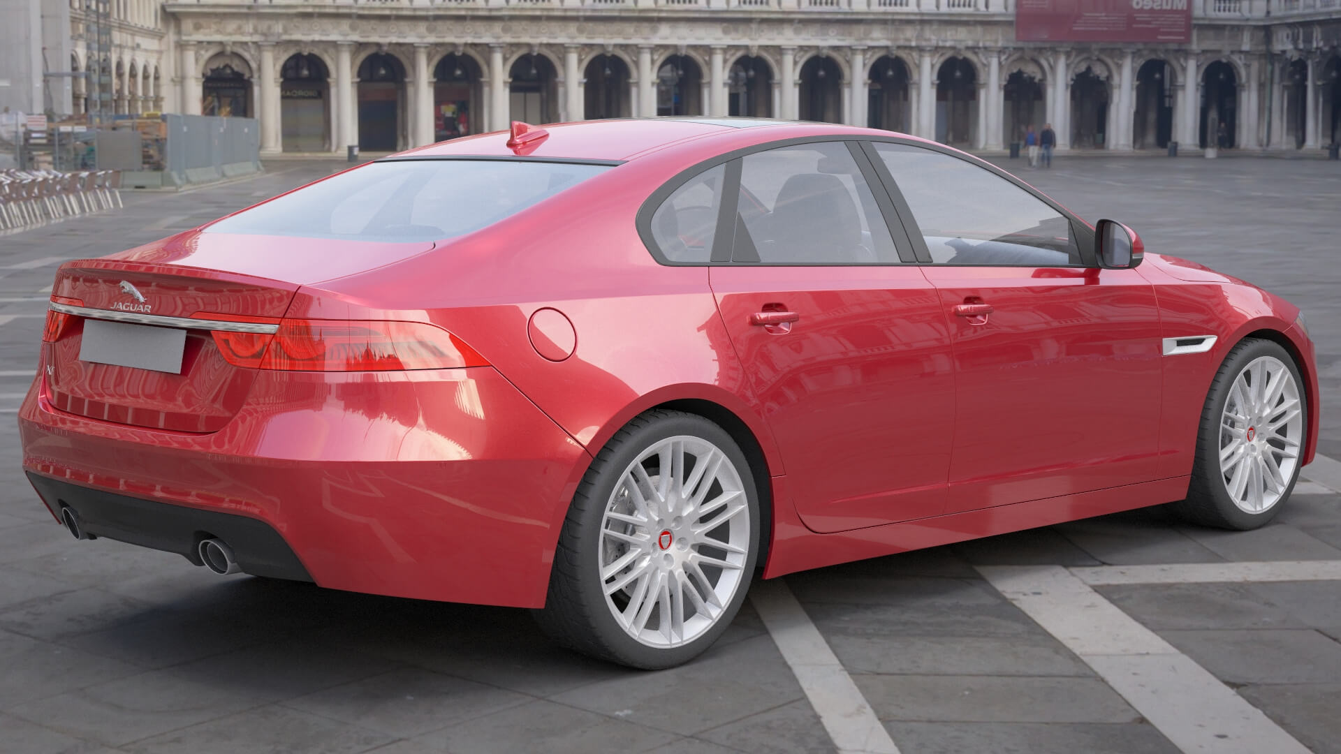 Jaguar XF 2016 - 3D Model by Mavi3D