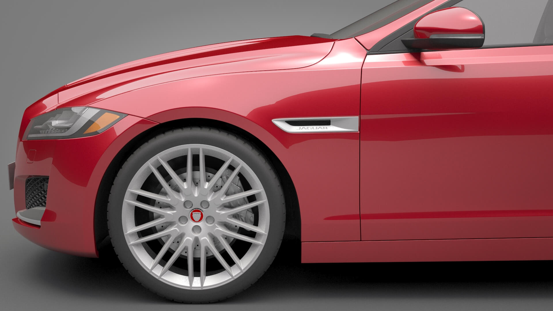 Jaguar XF 2016 - 3D Model by Mavi3D
