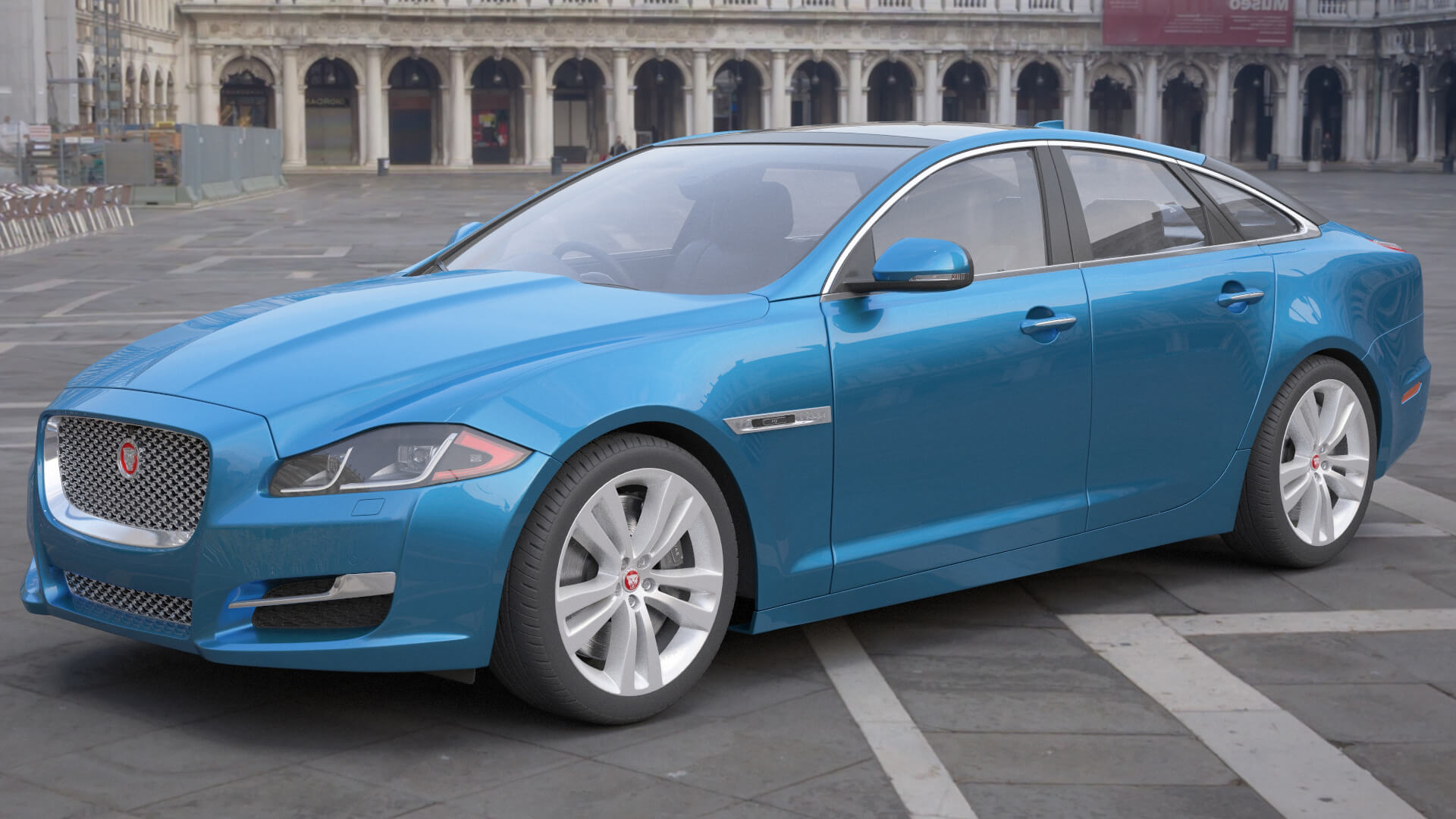 Jaguar XJ 2016 - 3D Model by Mavi3D