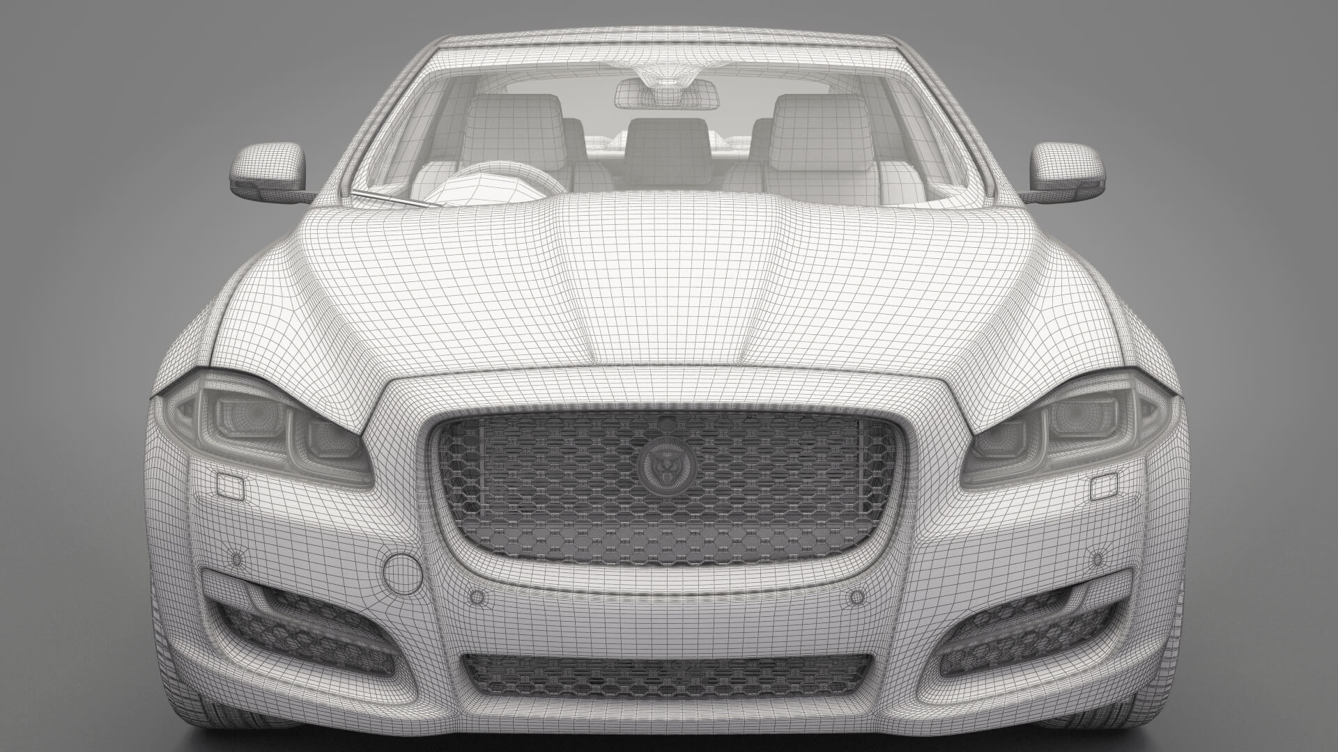 Jaguar XJ 2016 - 3D Model by Mavi3D