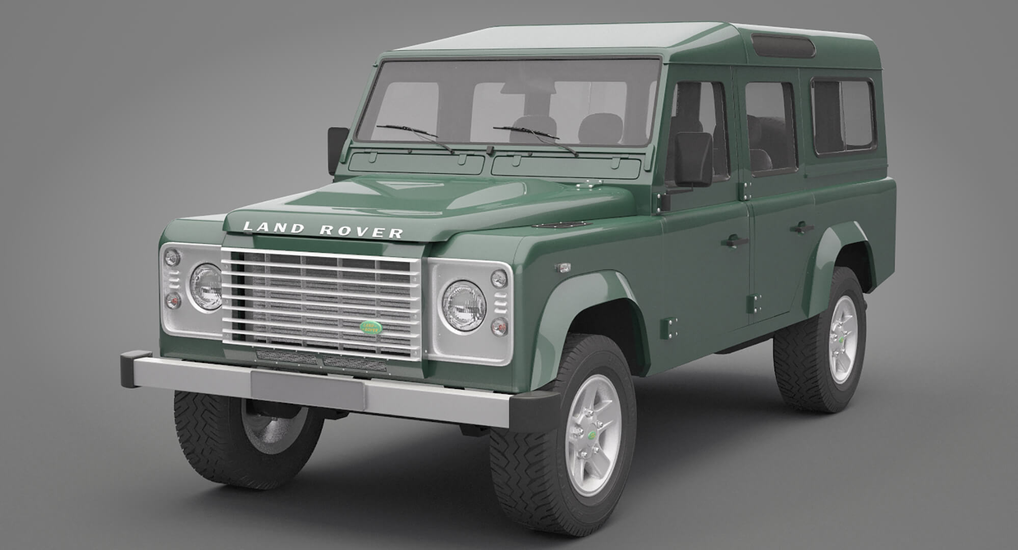 Land Rover Defender 110 - 3D Model by Mavi3D