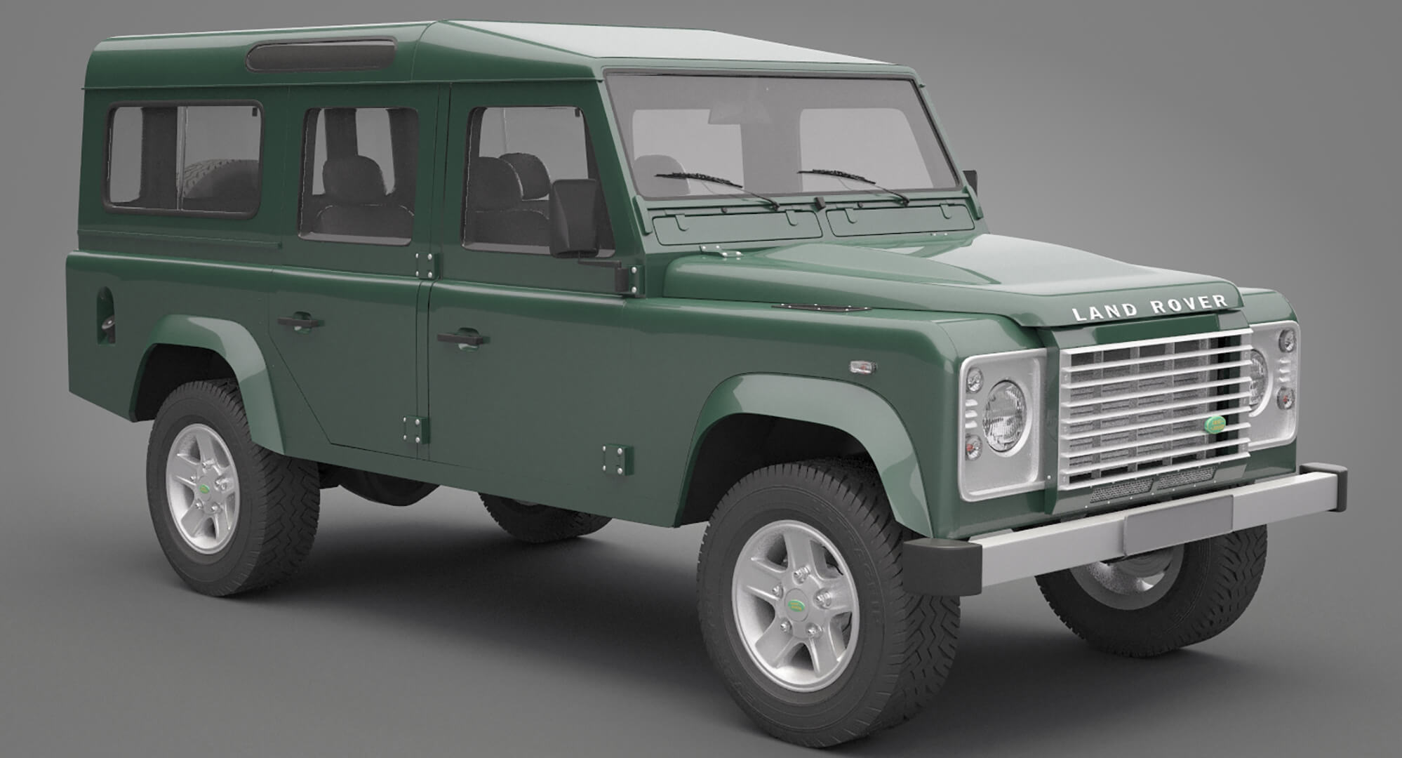 Land Rover Defender 110 - 3D Model by Mavi3D