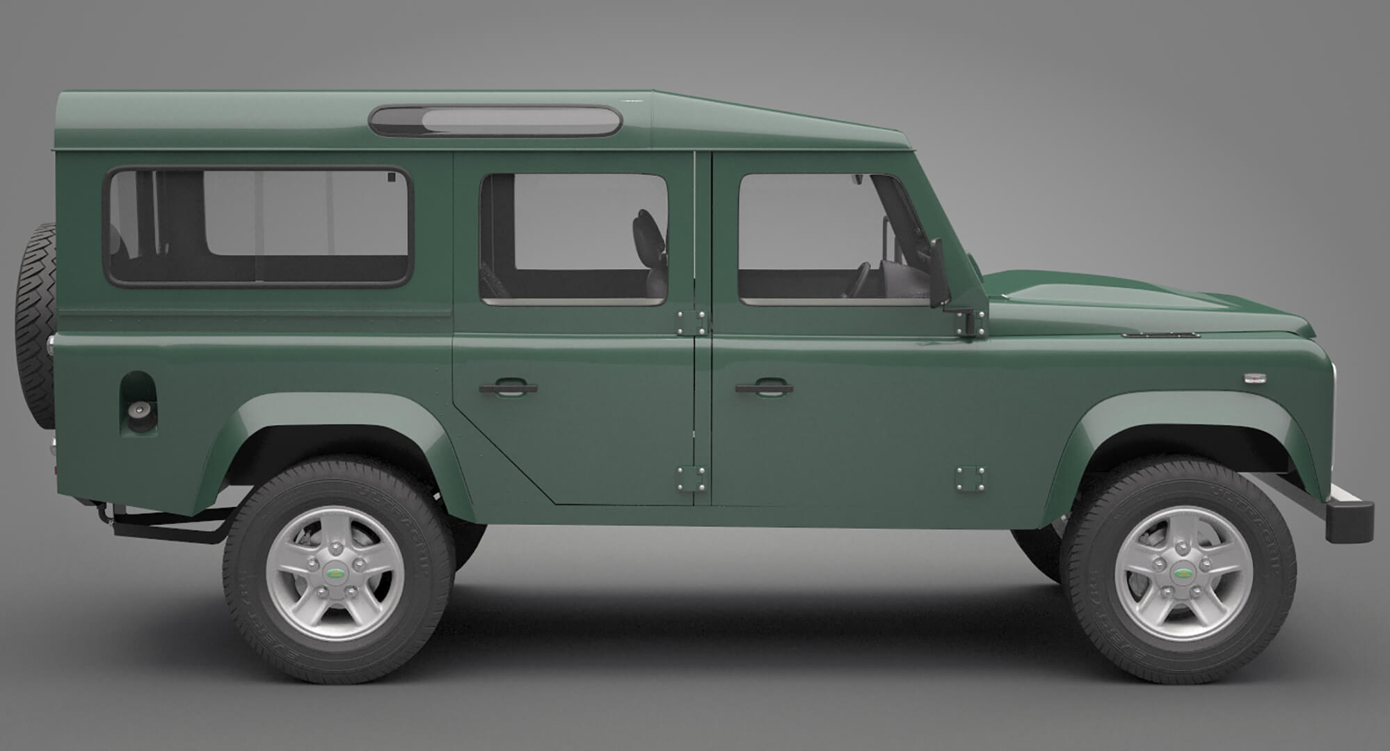 Land Rover Defender 110 - 3D Model by Mavi3D