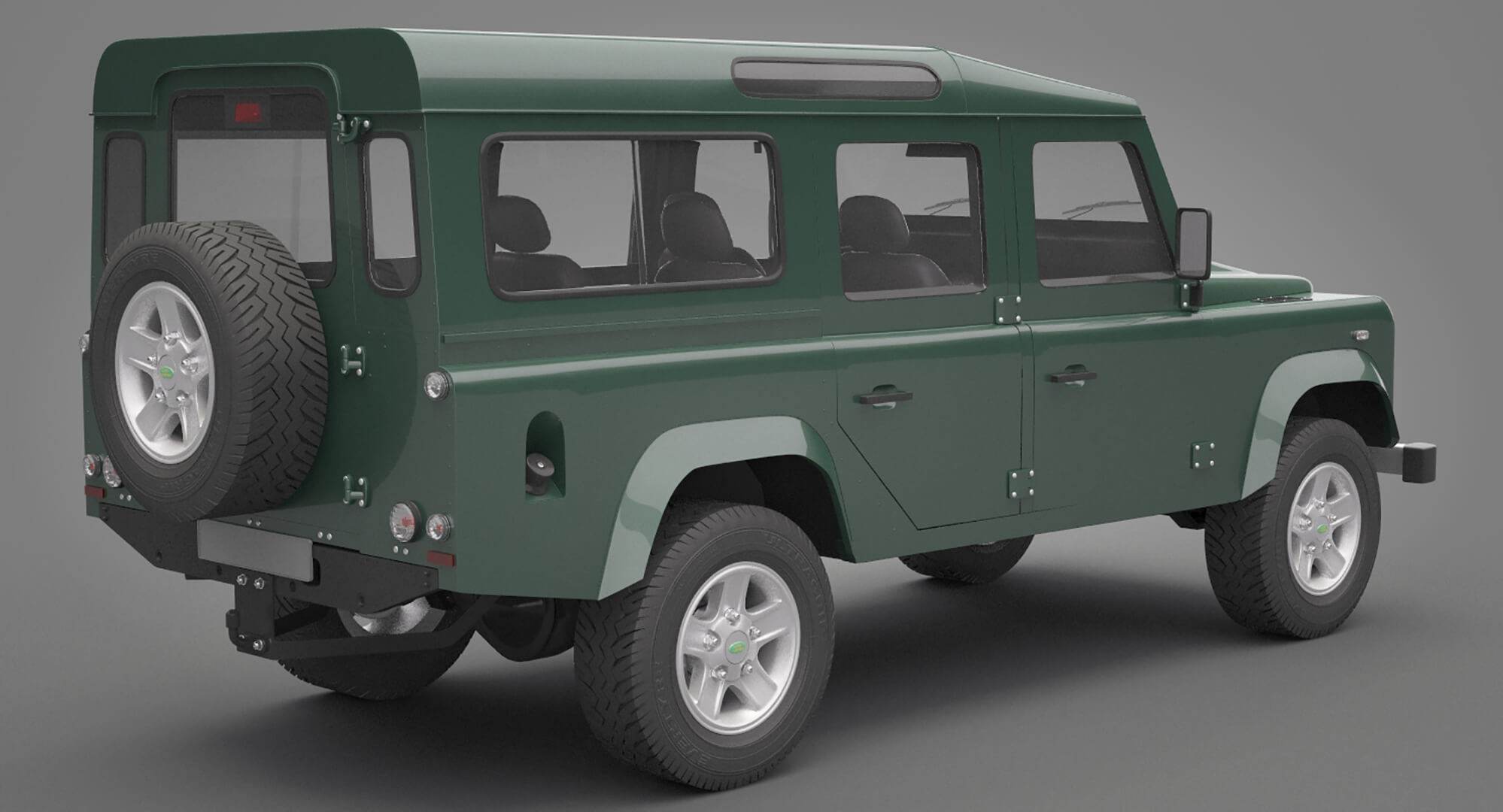 Land Rover Defender 110 - 3D Model by Mavi3D