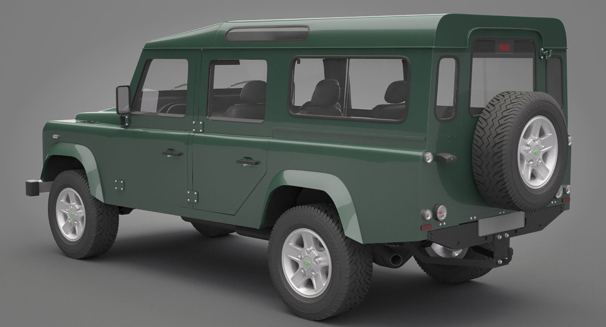 Land Rover Defender 110 - 3D Model by Mavi3D
